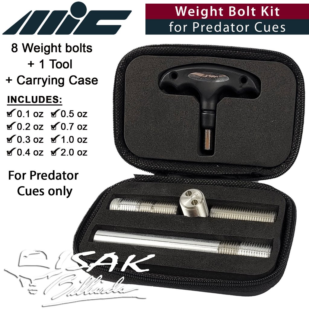 Jual Weight Bolt Kit Set - Baut Pemberat Predator Cue - Billiard Stick ...
