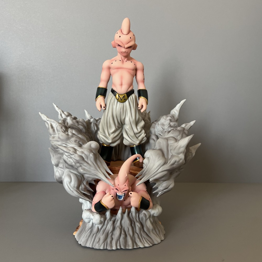 Jual [ Foto Asli ] Action Figure Dragon Ball GK Angry Majin Buu Set ...