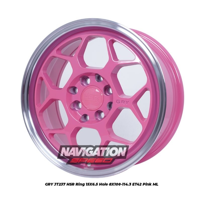 Jual Pelek Model Terbaru Hsr Gry Ring 15 Lebar 6,5 Hole 8x100-114,3 ...