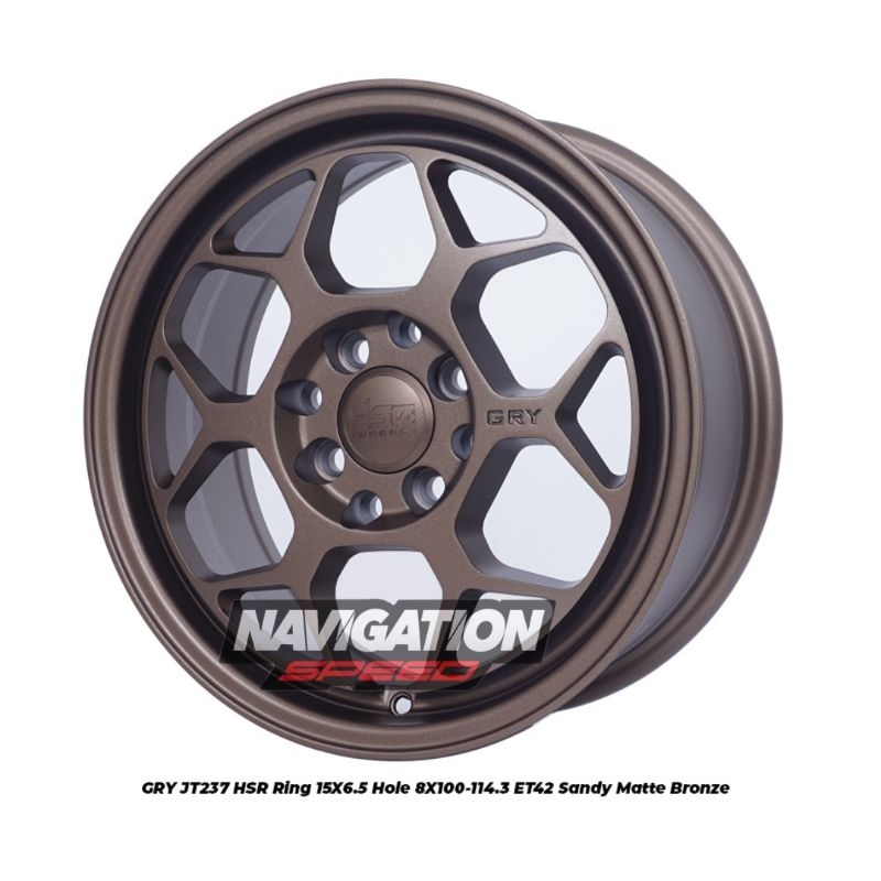 Jual Pelek Model Terbaru Hsr Gry Ring 15 Lebar 6,5 Hole 8x100-114,3 ...