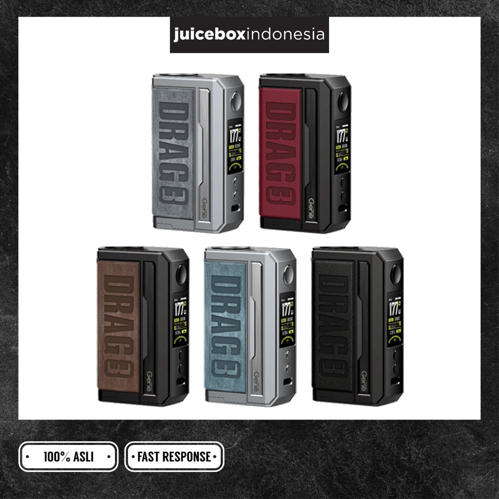 Jual DRAG 3 MOD 177W AUTHENTIC by VOOPOO | Shopee Indonesia