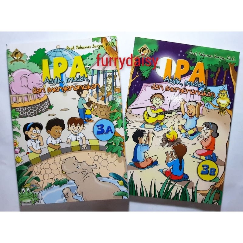Jual IPA Asyik, Mudah, dan Menyenangkan Grade 3A & 3B - Prof. Yohanes ...