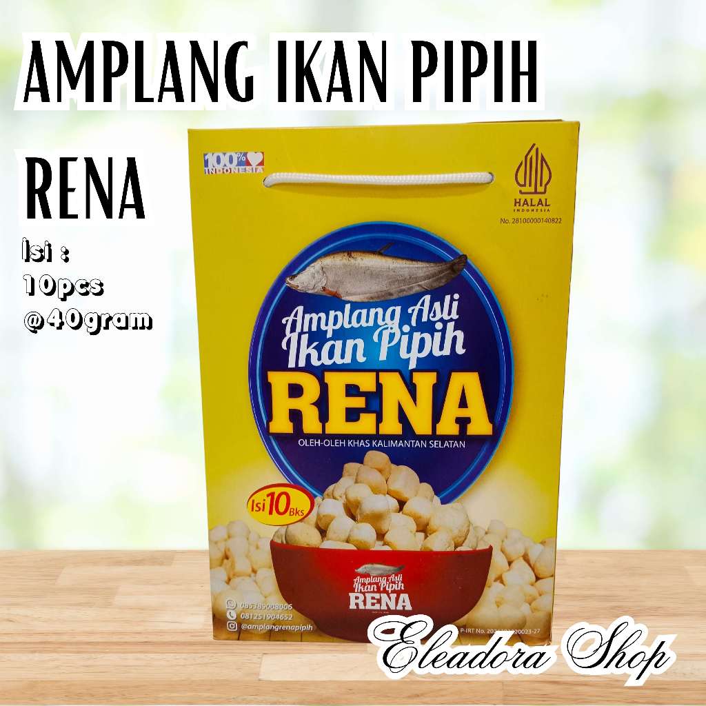 Jual Amplang Ikan Pipih Belida Rena - Kotak Besar - Amplang Khas ...