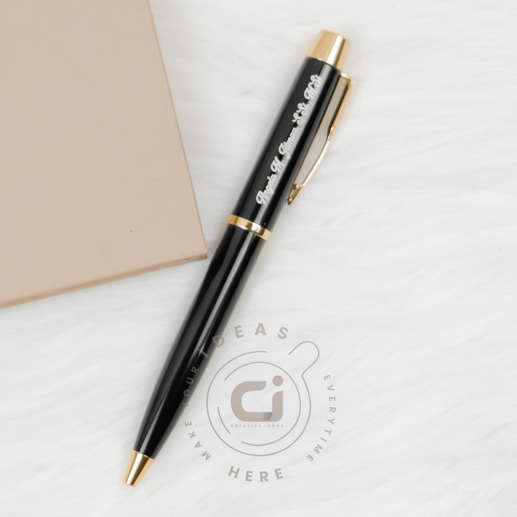 Jual Pulpen Custom Nama dan Logo + Box kayu custom & Hardbox Premium ...