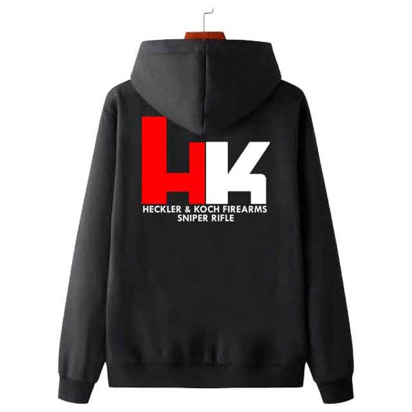 Jual New Jaket Hoodie Heckler & Koch HK Logo Hoodie Bahan Cotton Fleece ...