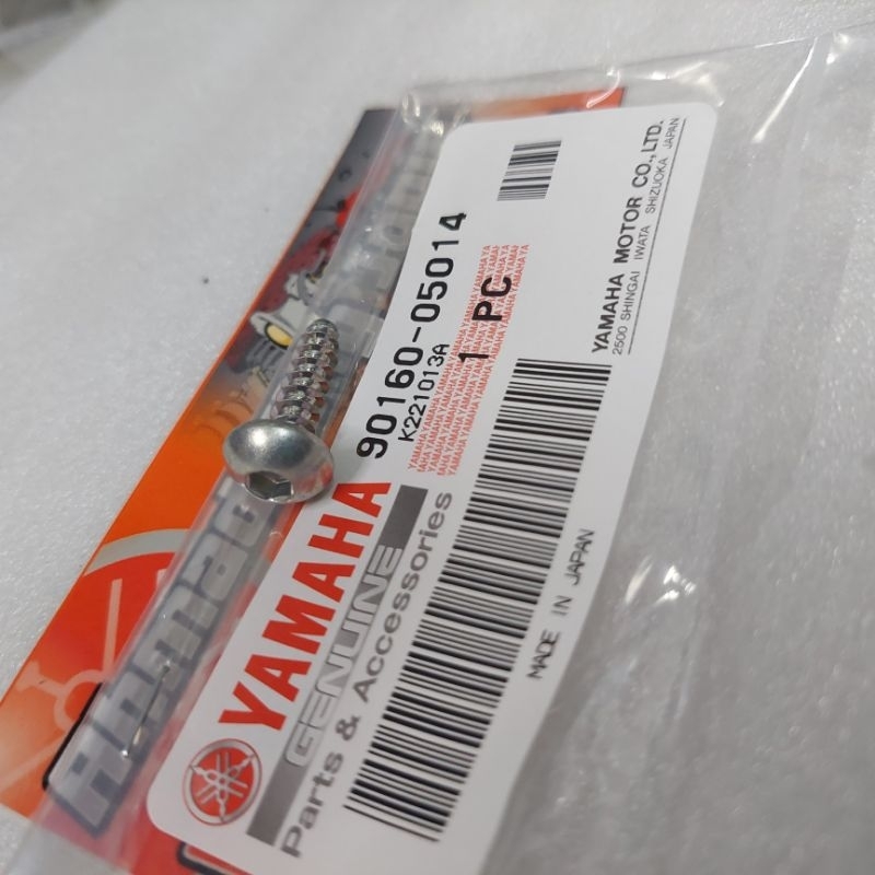 Jual Baut L tutup stang nmax n max original yamaha 90160 05014 | Shopee ...