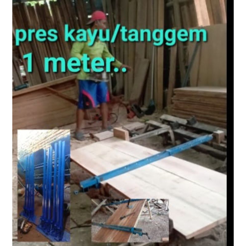 Jual alat pres kayu/tanggem/klem T Bar P 100cm | Shopee Indonesia