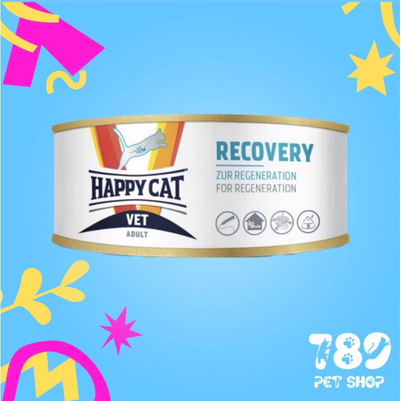 Jual Happy Cat Vet Recovery Kaleng 100gr makanan kucing sakit | Shopee ...