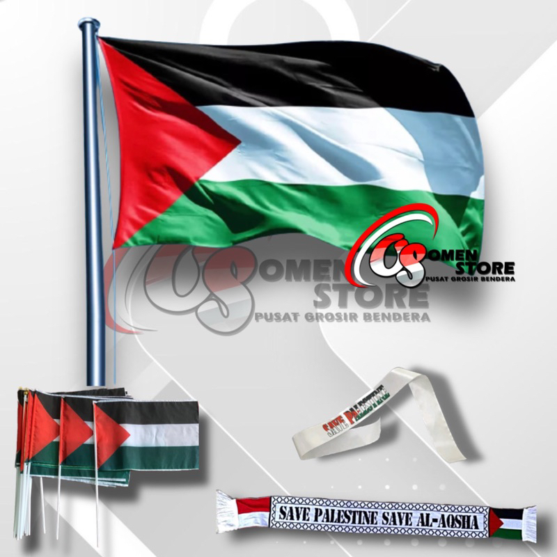 Jual BENDERA PALESTINA | SYAL PALESTINE || JUAL HARGA MURAH | Shopee ...