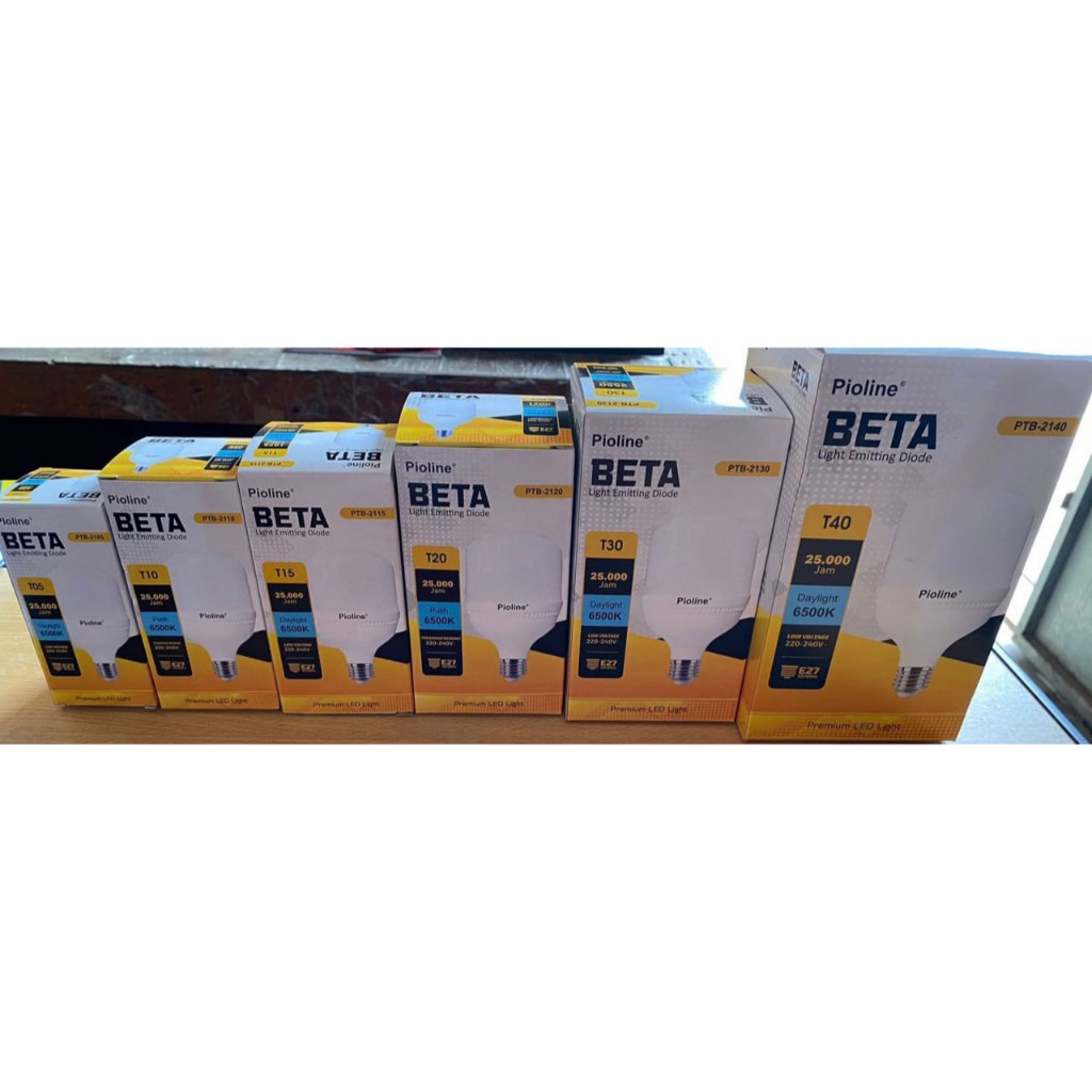 Jual Lampu LED Merk Pioline Beta T05 T10 T15 T20 T30 T40 Model Tabung Kapsul | Shopee Indonesia