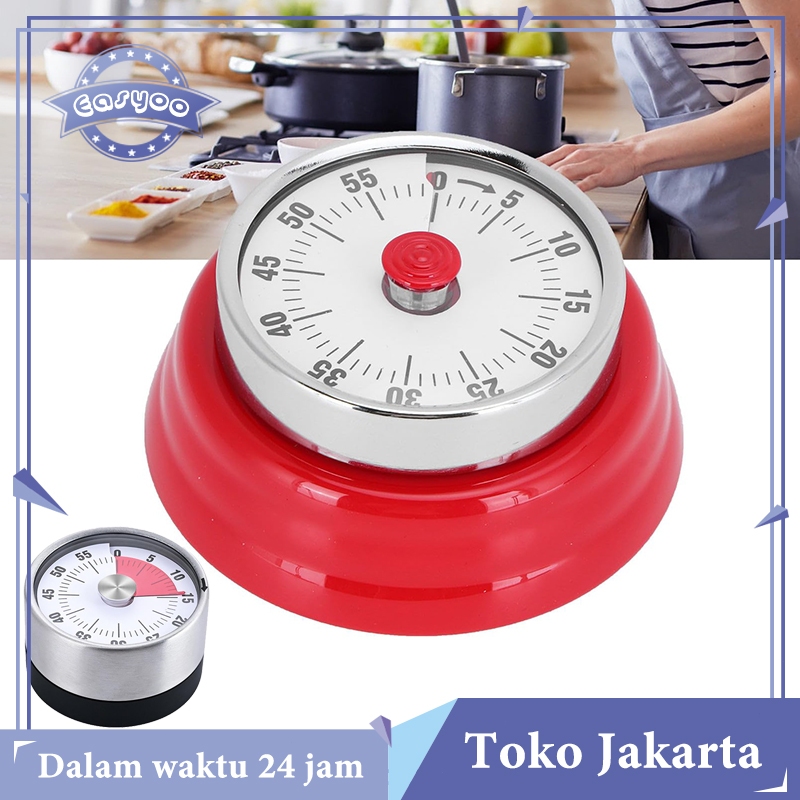 Jual Timer Alarm Masak Cook Timer Timer Baking Kue Baja Tahan Karat ...