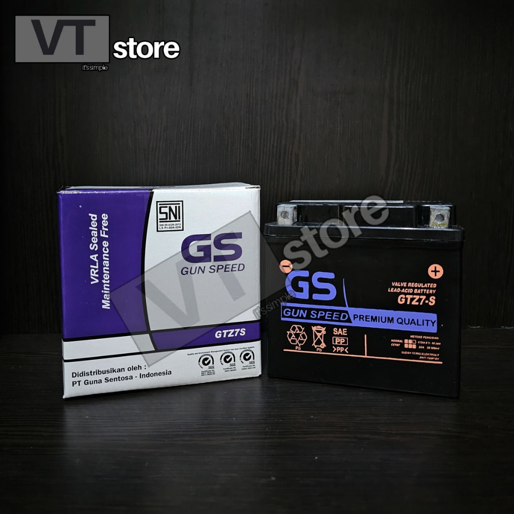 Jual Aki Motor Vario 125 150 Beat Scoopy ISS GS GTZ7S GTZ6V YTZ7S YTZ6V ...