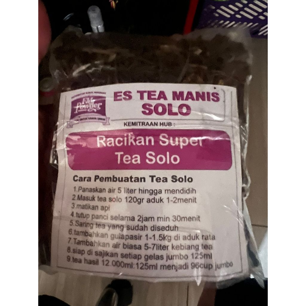 Jual RACIKAN TEH TUBRUK TEH SOLO TEH POCI 100 GRAM SIAP MASAK | Shopee ...