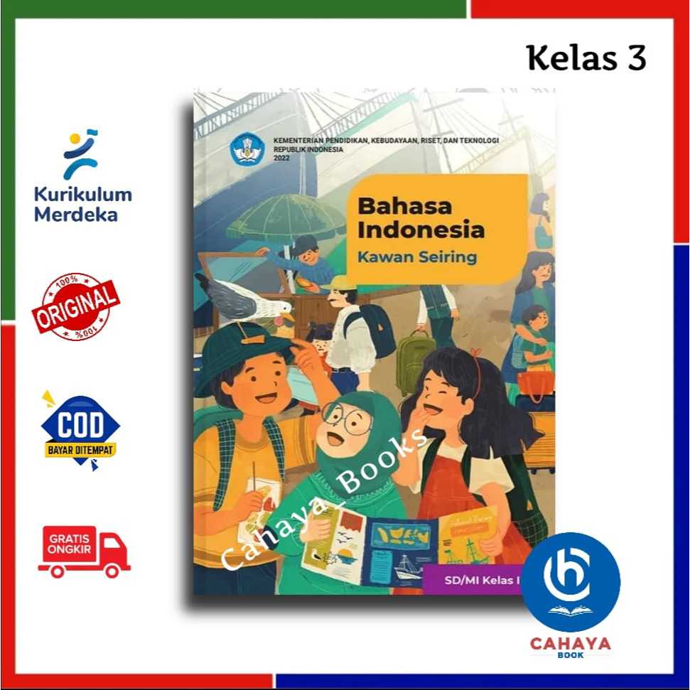 Jual Buku Siswa Bahasa Indonesia Kelas 3 SD/MI Kurikulum Merdeka | Shopee Indonesia