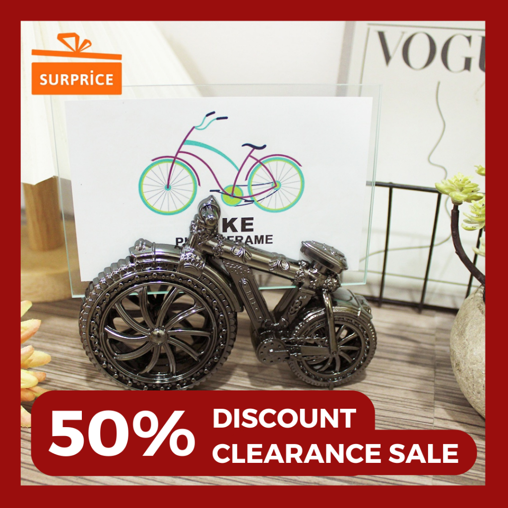 Jual Surprice Frame Foto Bentuk Sepeda / Bingkai Foto Sepeda (Ukuran ...