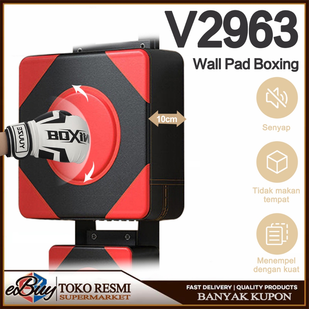 Jual Punching Box Target Boxing / Alat Tinju Rumahan / Wall Pad Boxing ...