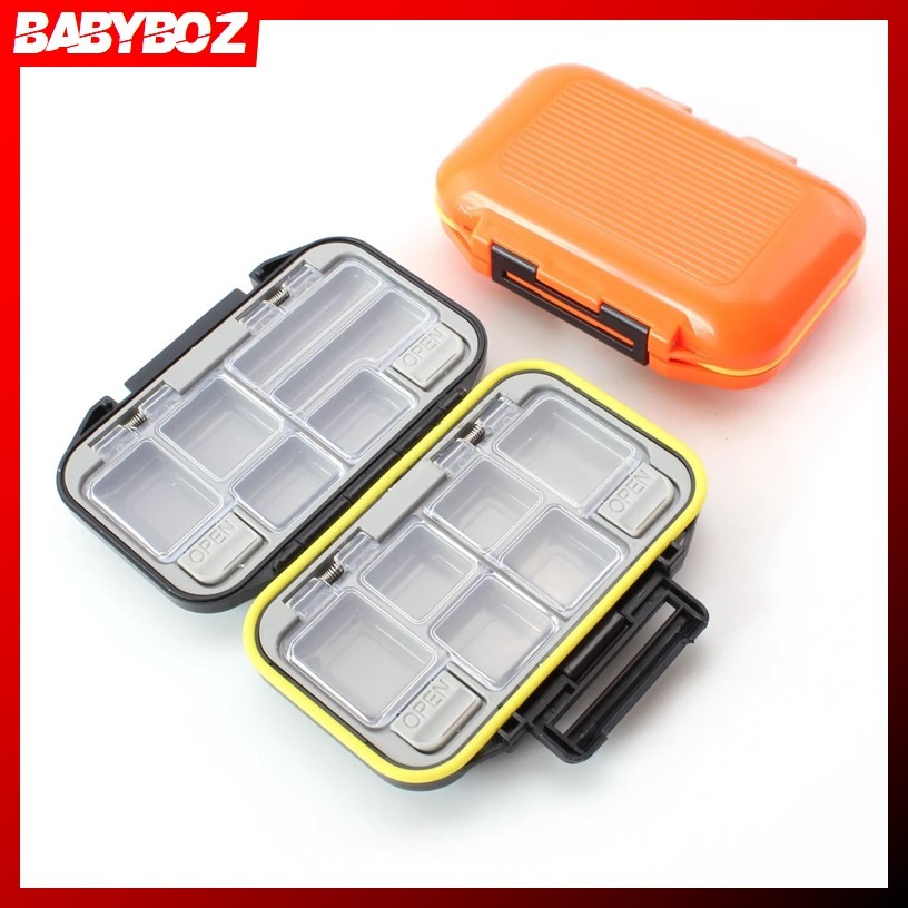 Jual BABYBOZ - Lixada Box Kotak Perkakas Kail Pancing 12 Ruang - MCC01 - Black | Shopee Indonesia