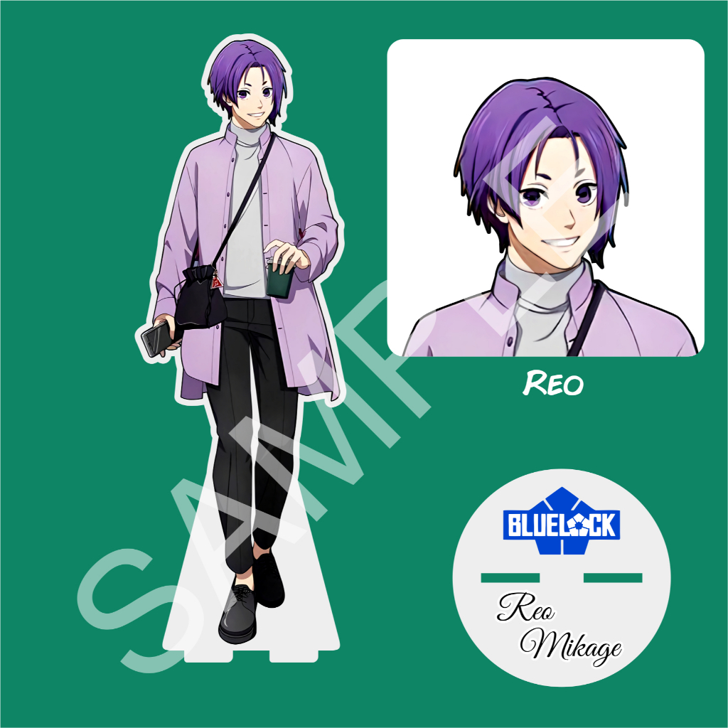Jual Standee Blue Lock Stylish Akrilik UV | Isagi Bachira Kunigami ...