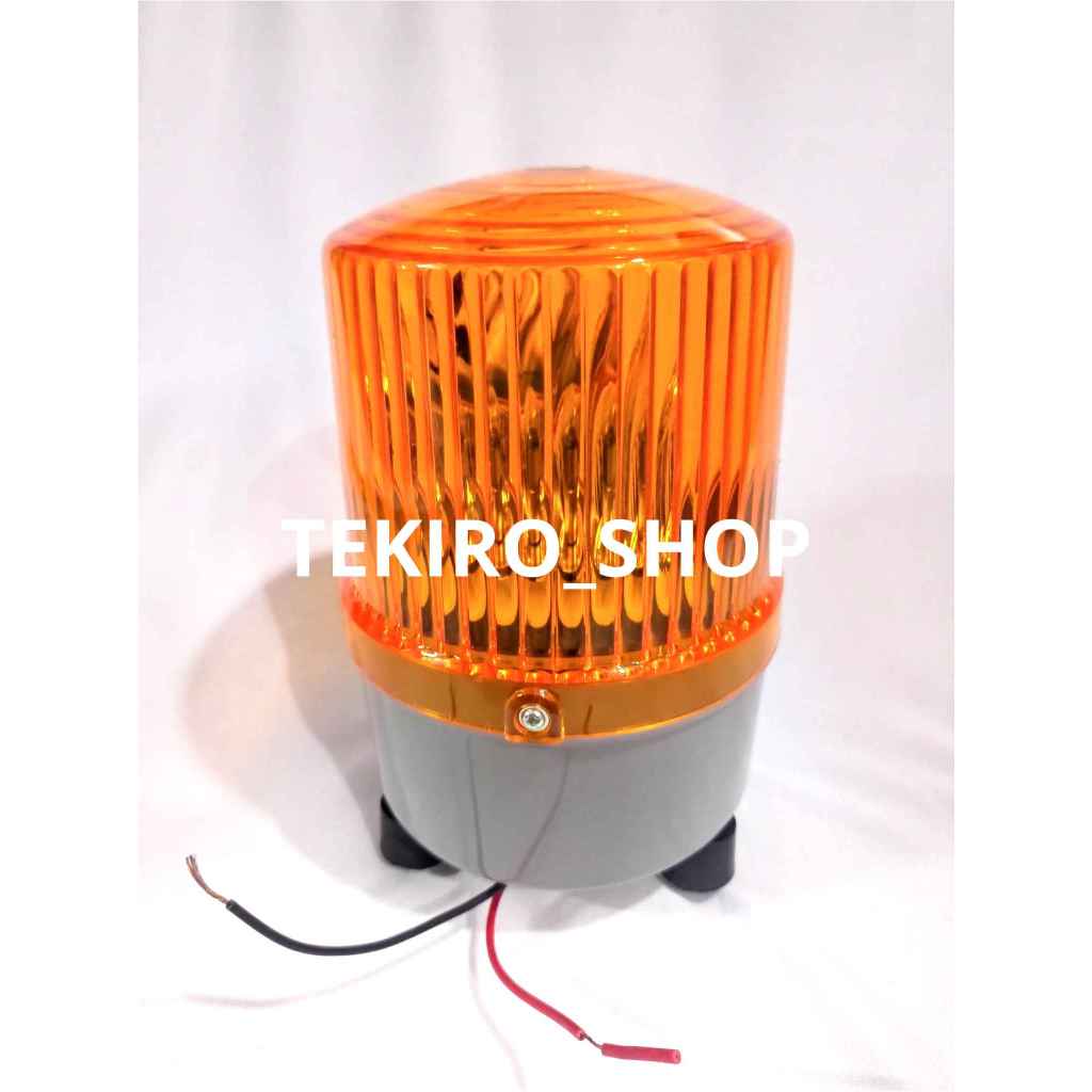 Jual LAMPU PUTAR ROTARY 24V WARNING LIGHT KECIL 5 INCH LAMPU ROTARI ...