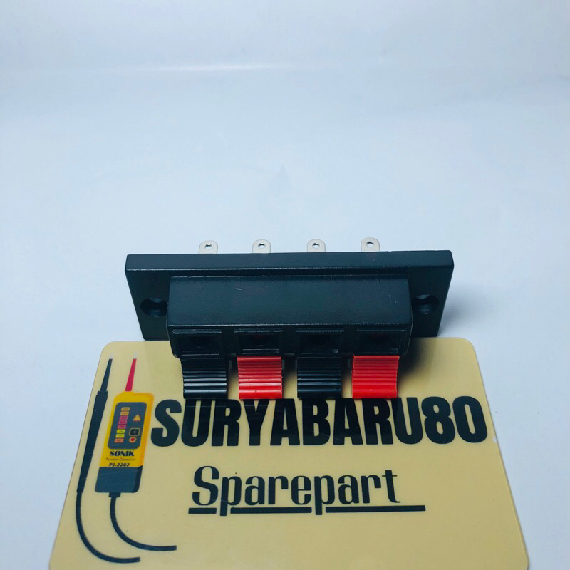 Jual Terminal Speaker 4Pin Jepit Body Besar | Shopee Indonesia