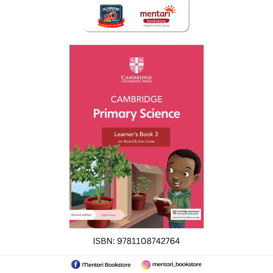Jual Cambridge Primary Science Learner's Book with Digital Access (1 Year) | Buku Pelajaran ...