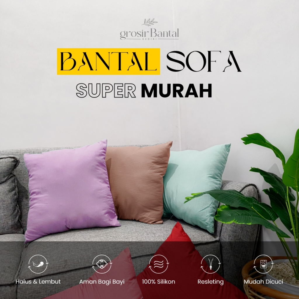 Jual Bantal Sofa Aneka Warna | Shopee Indonesia