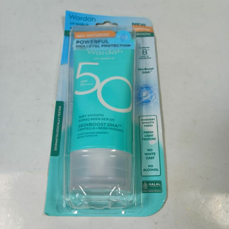 Jual Wardah Uv Shield Airy Smooth Sunscreen Serum Skinboost DNA ...
