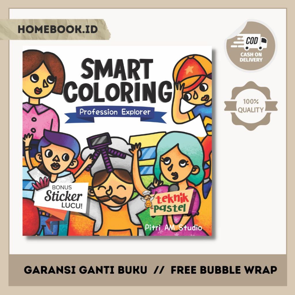 Jual Smart Coloring | Profession Explorer | Shopee Indonesia