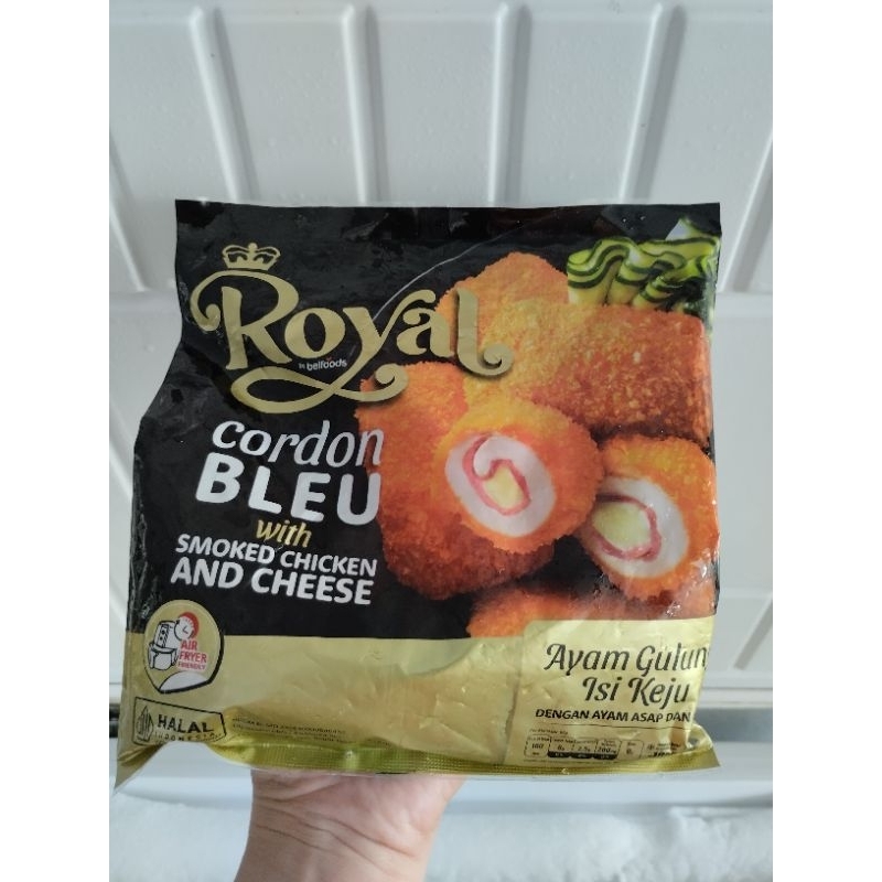 Jual Royal Belfood Cordon Blue Ayam Gulung isi Keju isi 3 | Shopee ...