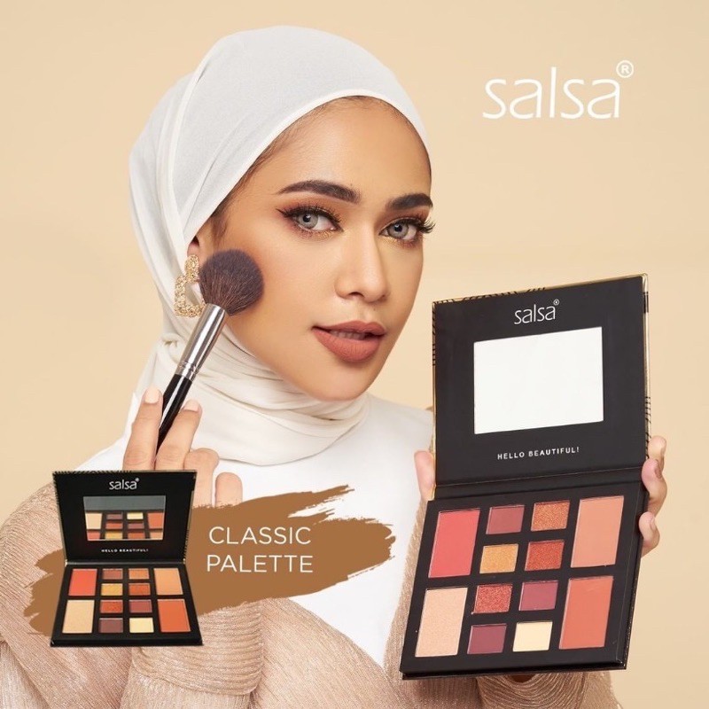 Jual SALSA Rhapsody Face Palette Eyeshadow | Shopee Indonesia