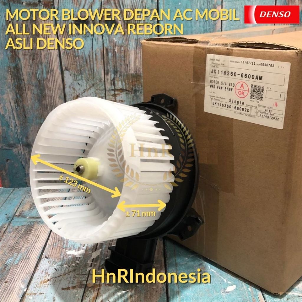 Jual Motor Blower Depan AC Mobil Toyota All New Innova Reborn ASLI ...
