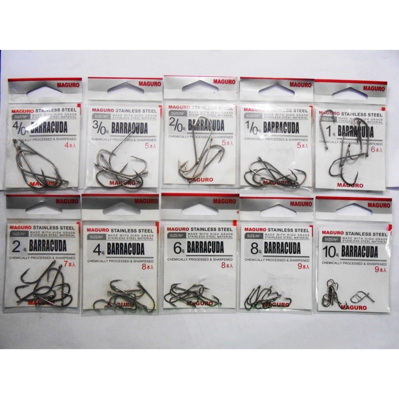 Jual Mata Kail MAGURO BARRACUDA STAINLESS STEEL Mata kail pancing ...