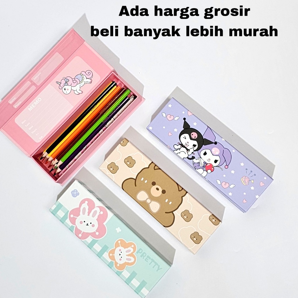 Jual SOS Kotak Pensil Karton KAX210 / Tempat Pensil / Pencil Case/Tepak ...