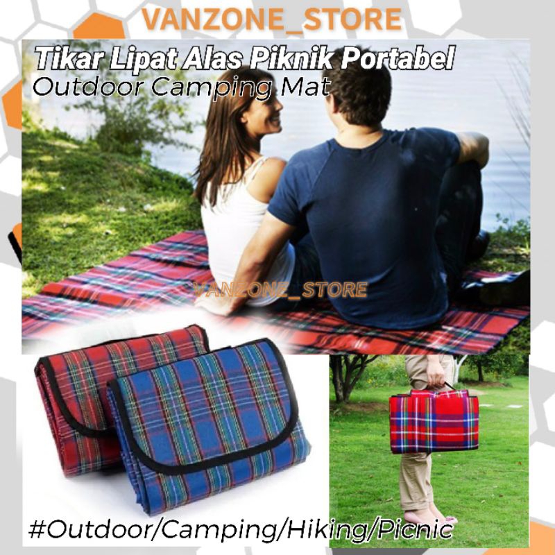 Jual Tikar Lipat Alas Camping Piknik Portabel Serbaguna | Shopee Indonesia