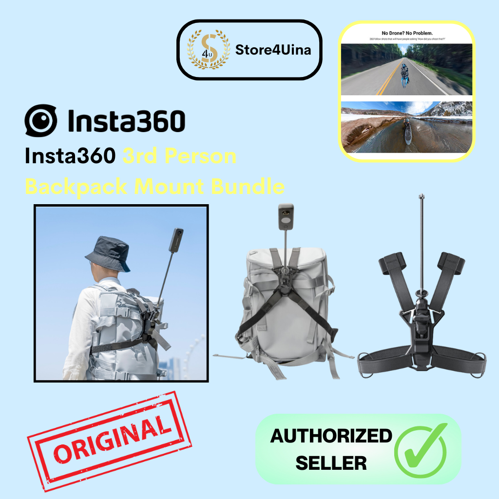 Jual Insta360 Third-Person Backpack Mount Bundle | Shopee Indonesia