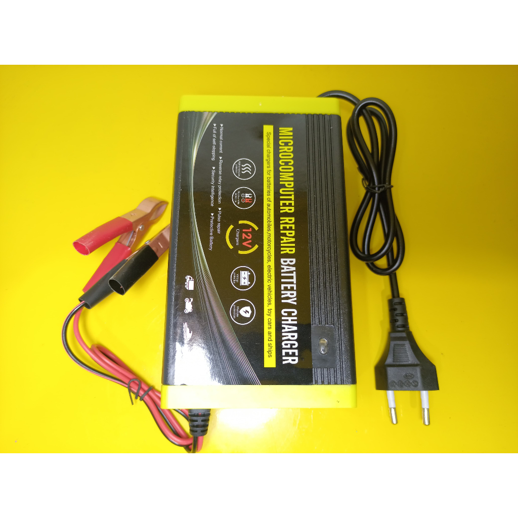 Jual Battery Charger Sunpro 12V 7A / Adaptor cas Aki 4AH-80Ah | Shopee ...