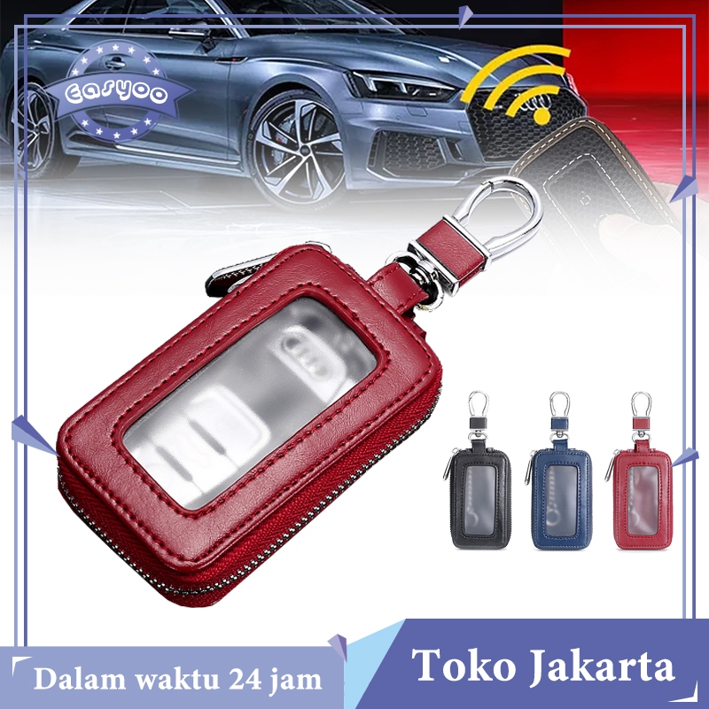 Jual Dompet Remote Mobil Keyless Gantungan Kunci Mobil Kulit Car Key ...
