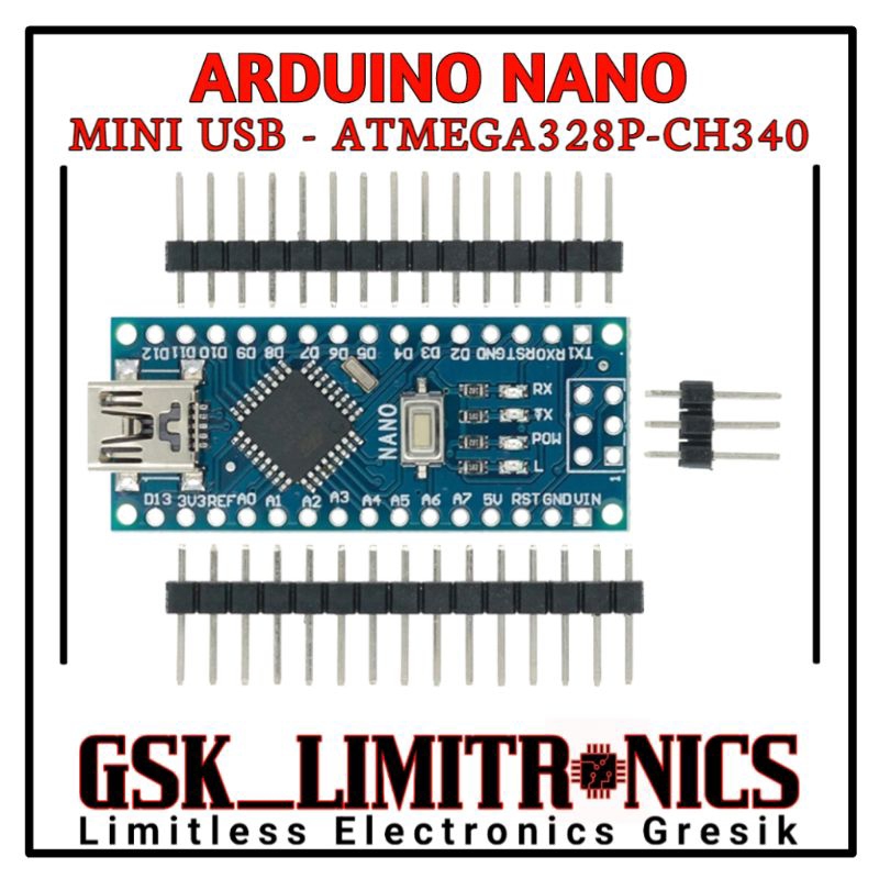 Jual Arduino Nano Atmega328p Non Solder Shopee Indonesia