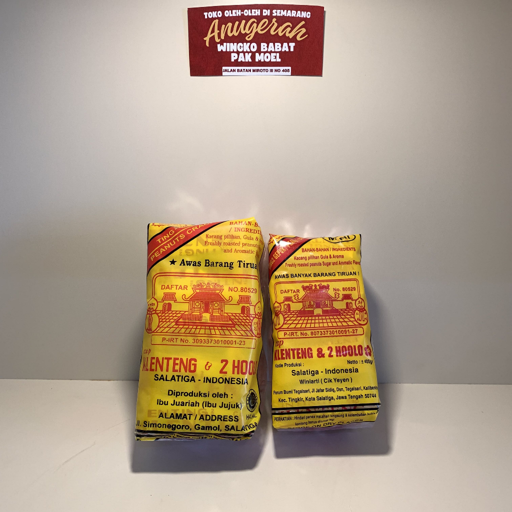 Jual Enting Enting Gepuk Klenteng dan 2 Hoolo Khas Salatiga | Shopee ...