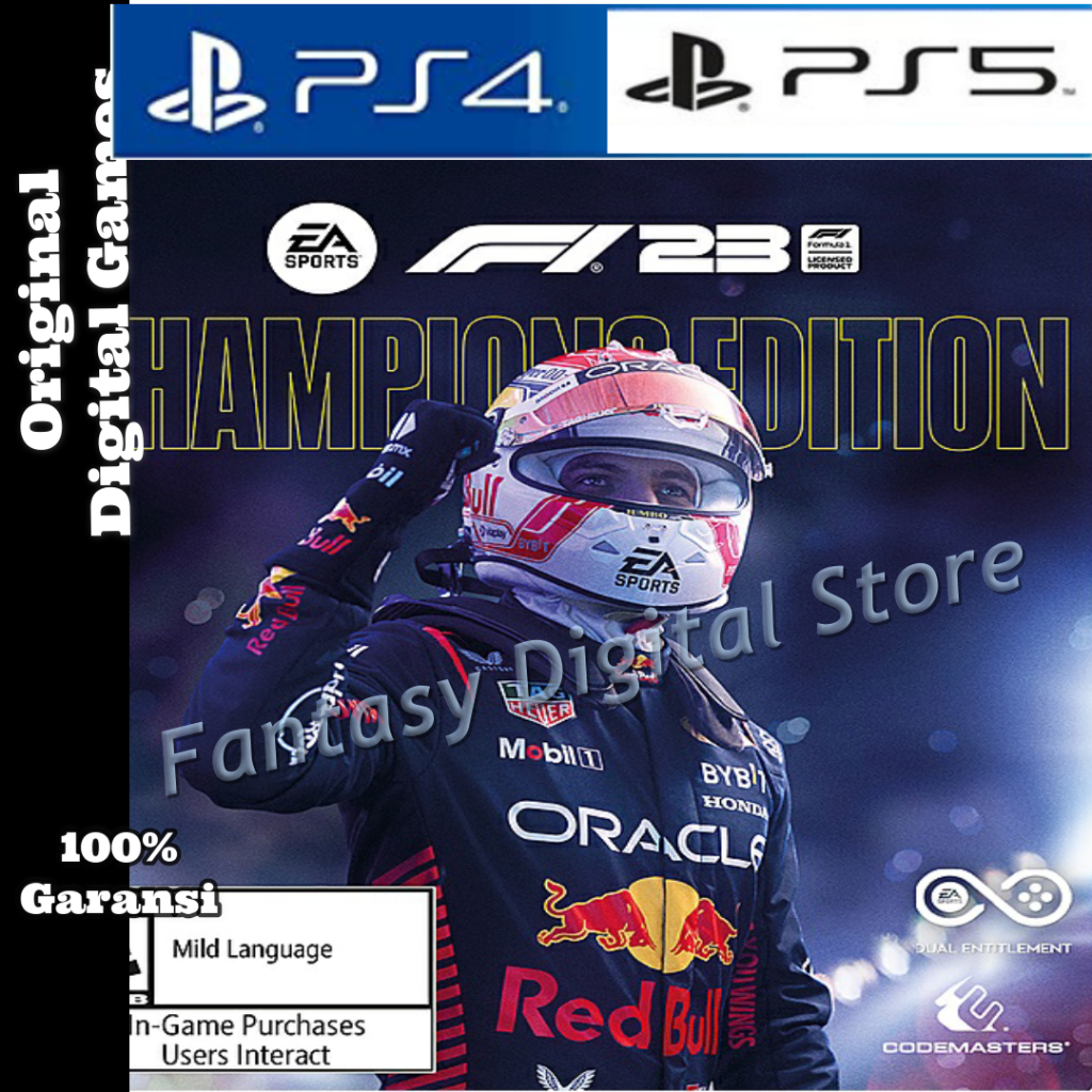 Jual F1 2023 Champions Edition PS4 PS5 Digital | Shopee Indonesia