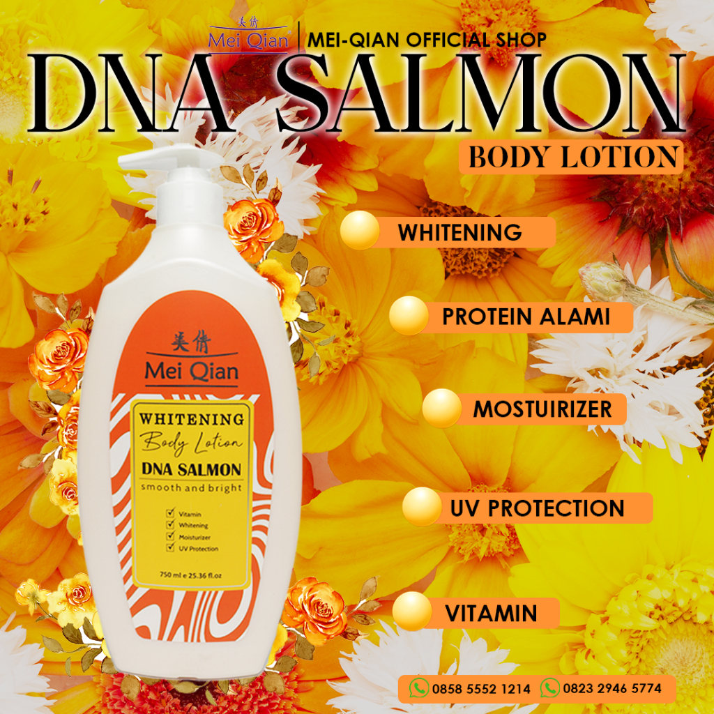 Jual Mei Qian body lotion Dna Salmon 750 ML | Shopee Indonesia
