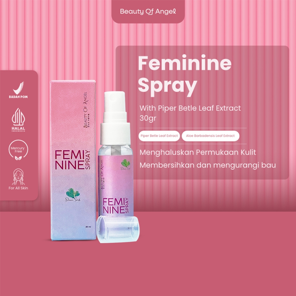 Jual Beauty of Angel BOA FEMININE SPRAY with Piper Betle Leaf Extract ...