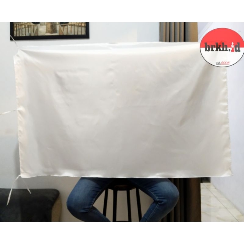 Jual Bendera Polos Putih 80x120 Cm | Shopee Indonesia