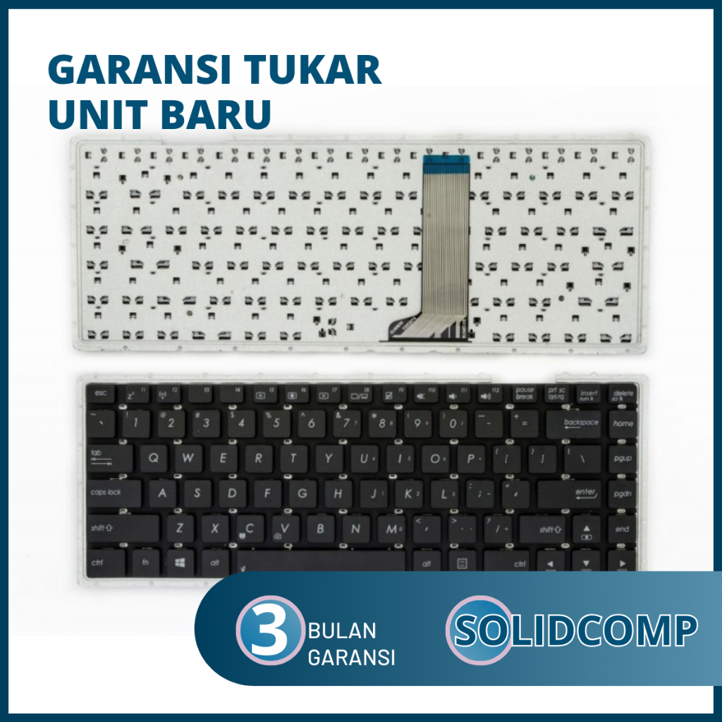 Jual Keyboard Laptop Asus X451C X451M X453S X455L A455L X456U A456U ...
