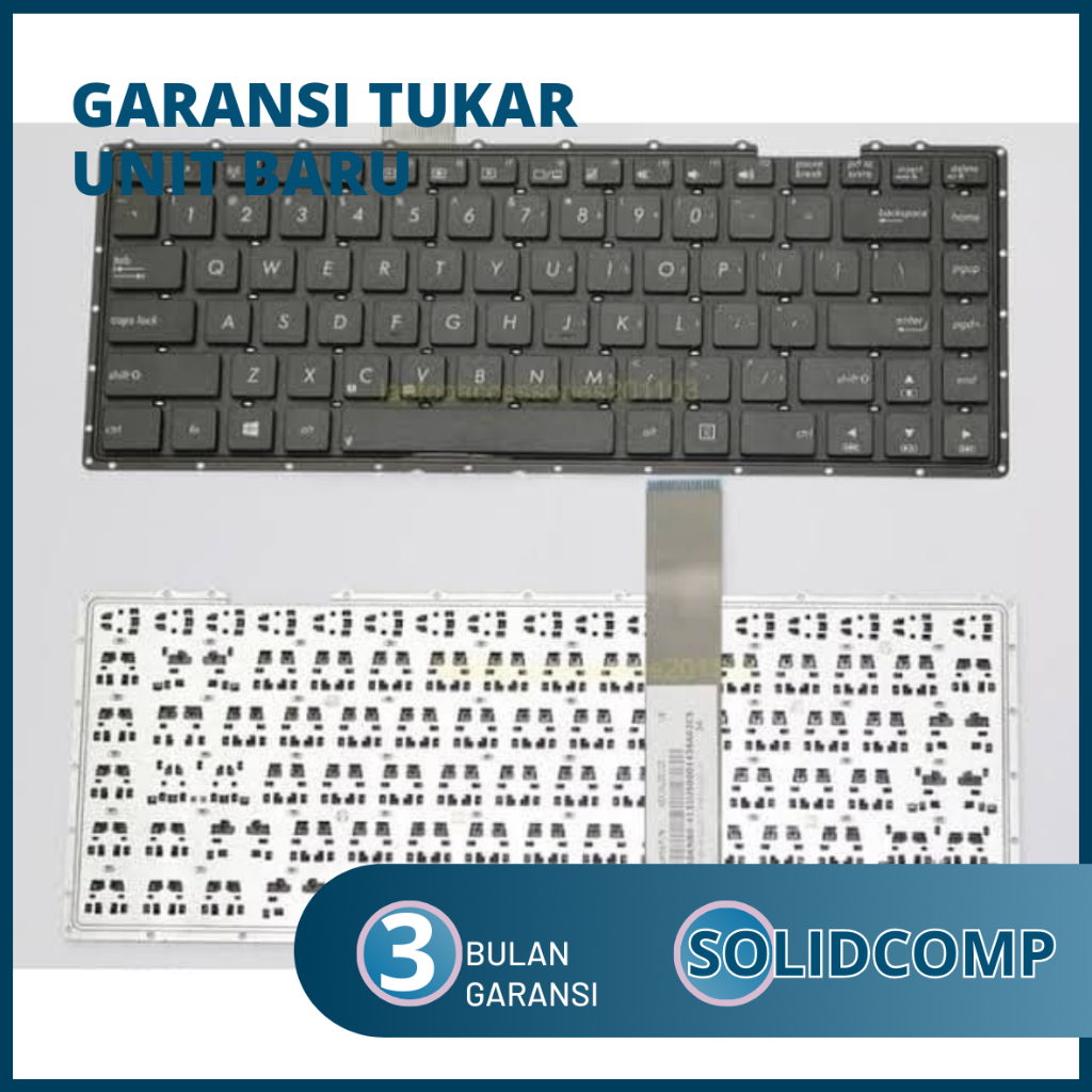 Jual Keyboard Asus X450J X450JN X450JF X450JB A450J A450JN A450JF ...