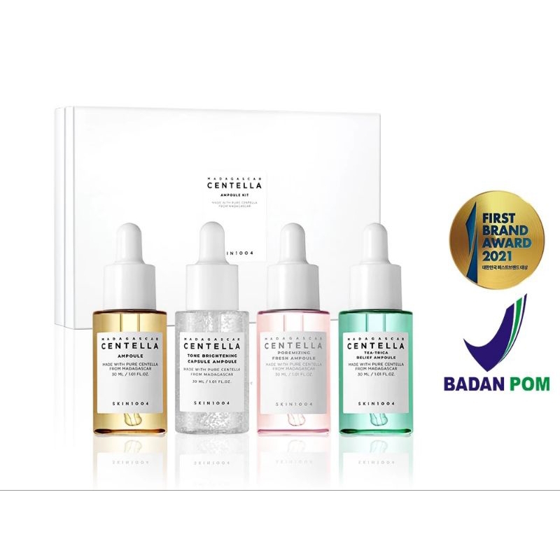 Jual SKIN1004 Madagascar Centella Ampoule Kit, ISI 4 AMPOULE | Shopee Indonesia
