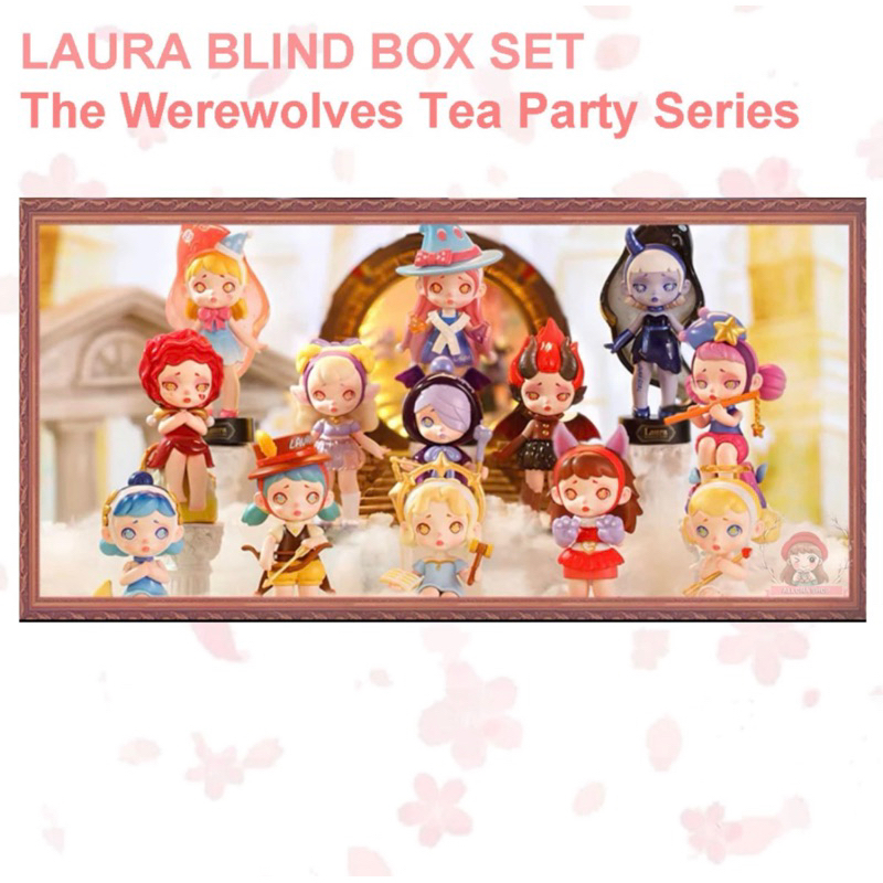 Jual Laura Blind Box Werewolves Tea Party Series 1 set isi 12 / Fairy ...