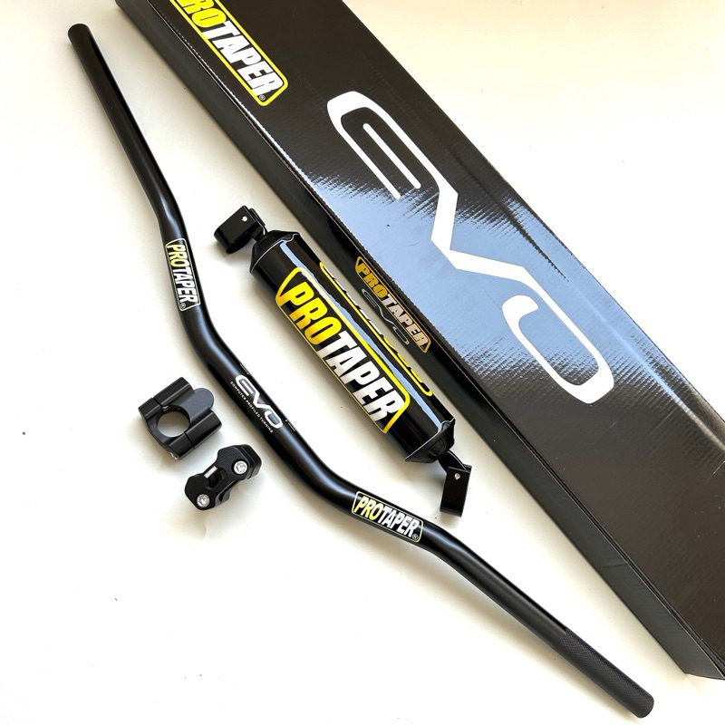 Jual Paket Stang Fatbar Protaper Evo Tipe Low Plus Raiser Set Handguard ...