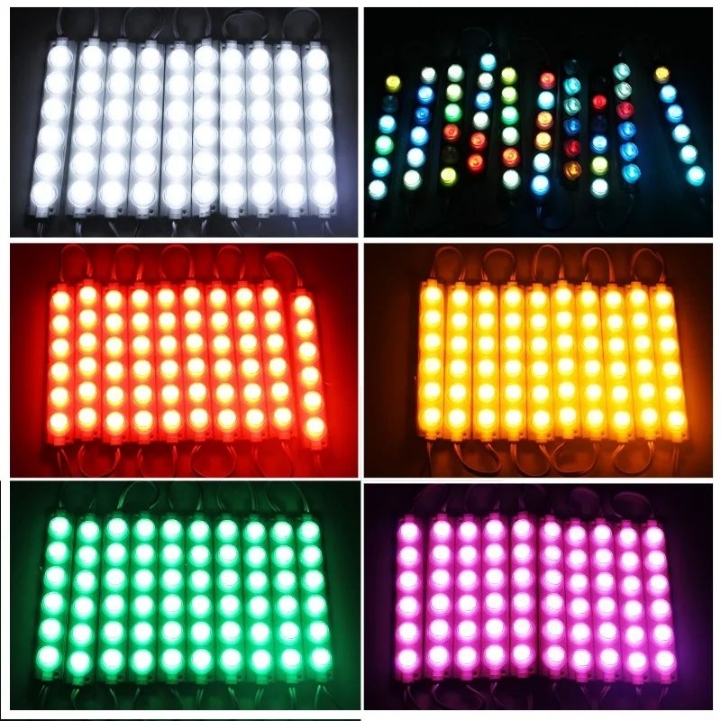 Jual Lampu Aki Led Module 6 Mata DC 12 Volt 6 Watt Cahaya Fokus Anti ...