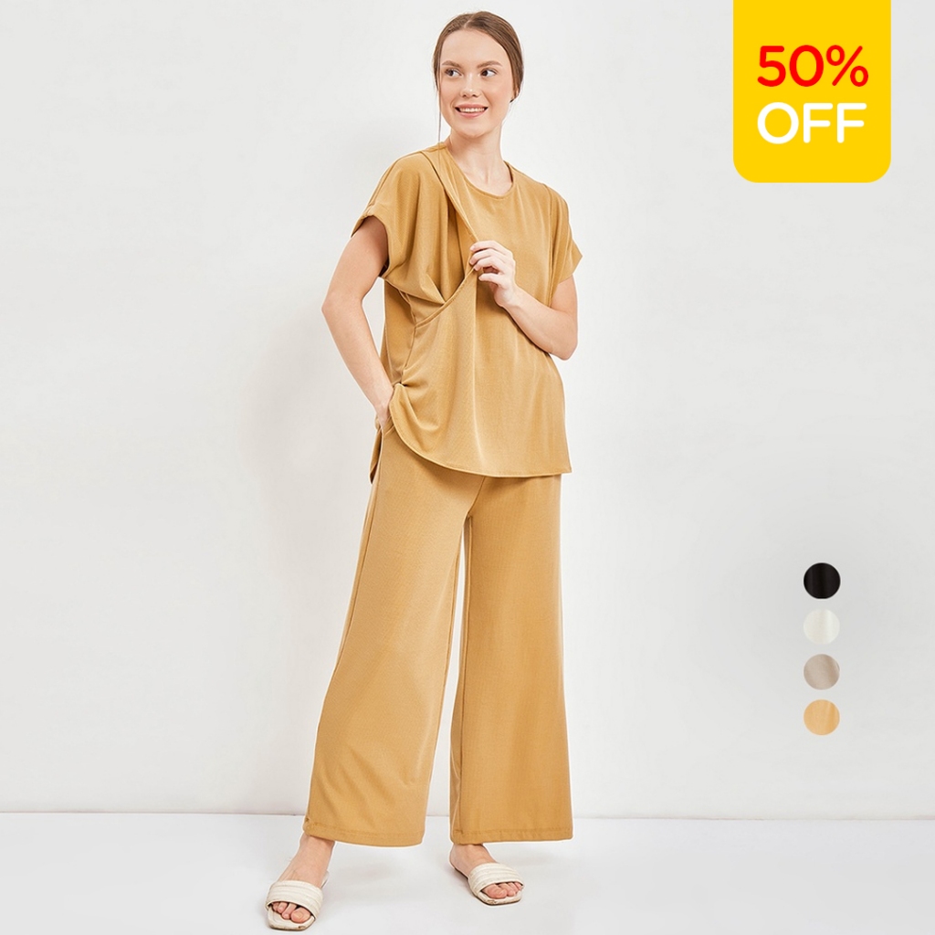 Jual Nyonya Nursing Wear - Catra - Baju Ibu Hamil Dan Menyusui - TALEA Collection | Shopee Indonesia